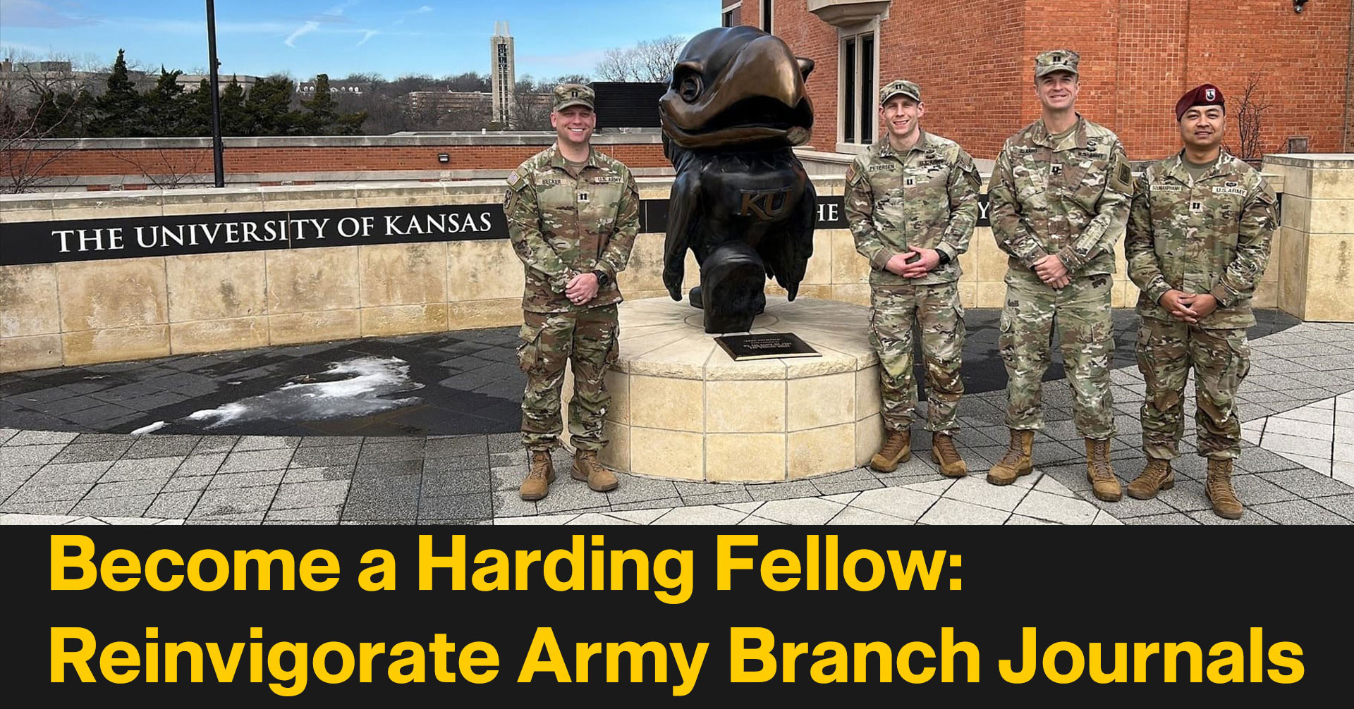 The Harding Fellowship: A Leadership Opportunity for Army Professionals